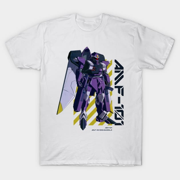 AMF-101 DINN Gundam - Gundam - T-Shirt | TeePublic